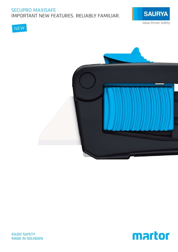 Martor Safety Knife Secupro Maxisafe | Saurya Safety