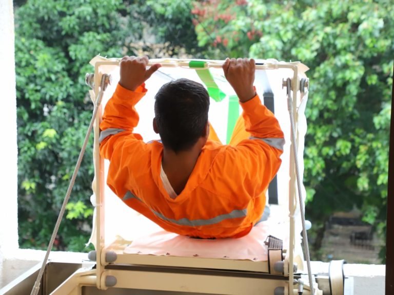 External Emergency Escape Chutes | Saurya Safety