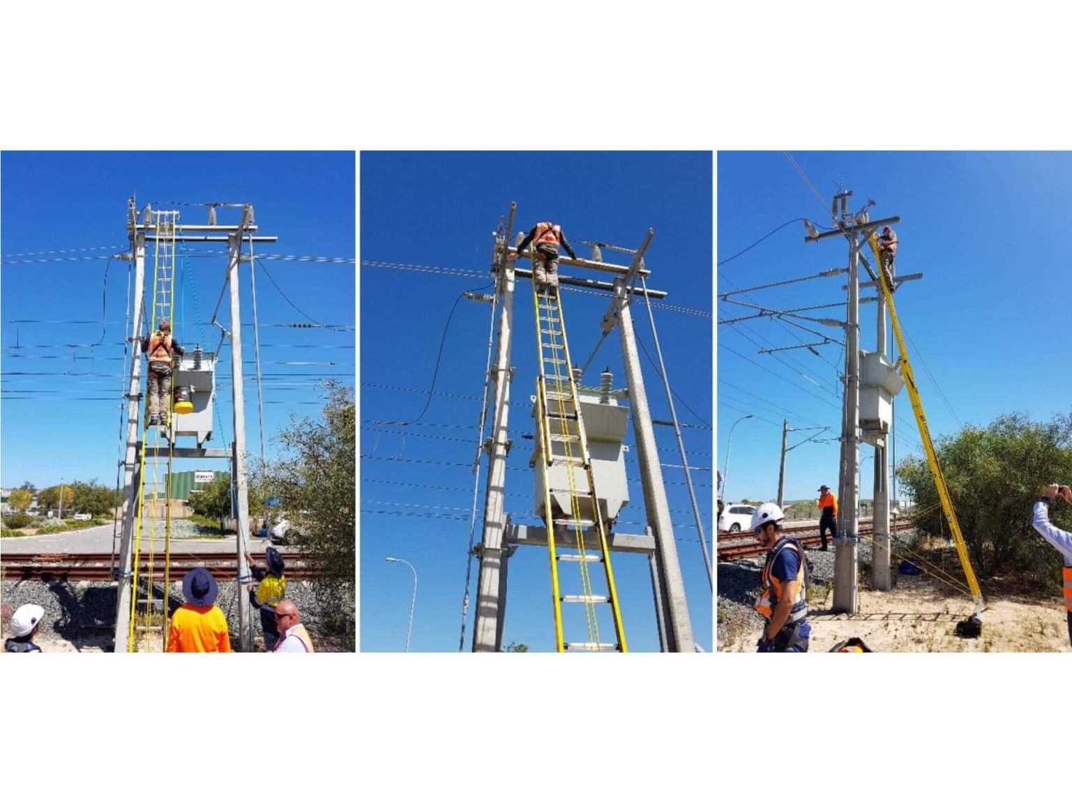 Extension ladder with fall control system | Saurya Safety